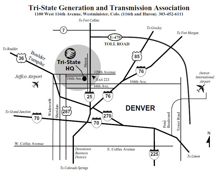 Parking: Visitors may park in the large parking lot in front of the Tri ...